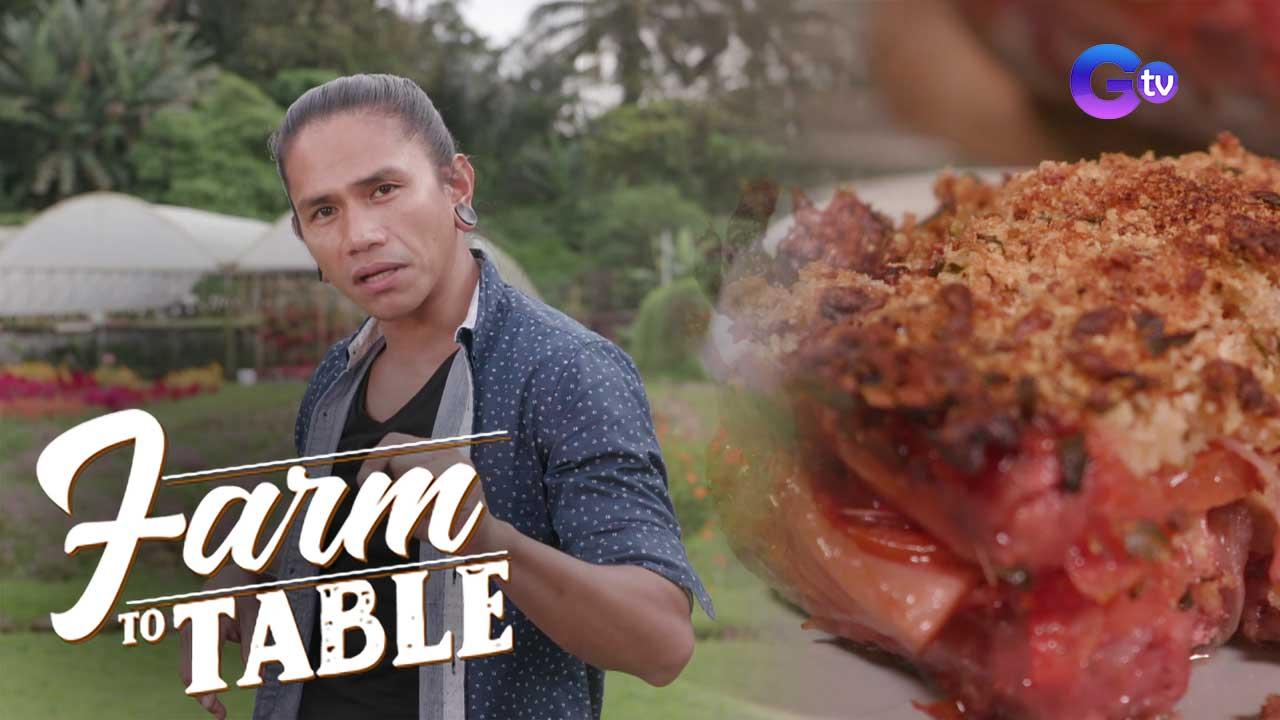 Chef JR Royol makes 'Lucban Longganisa Bake' Farm To Table