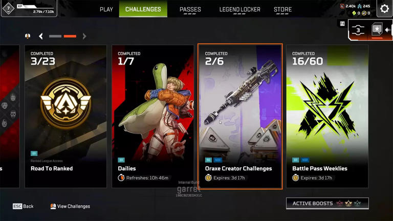 Apex Legends Oraxe Creator Challenges: Rewards, challenges, and more