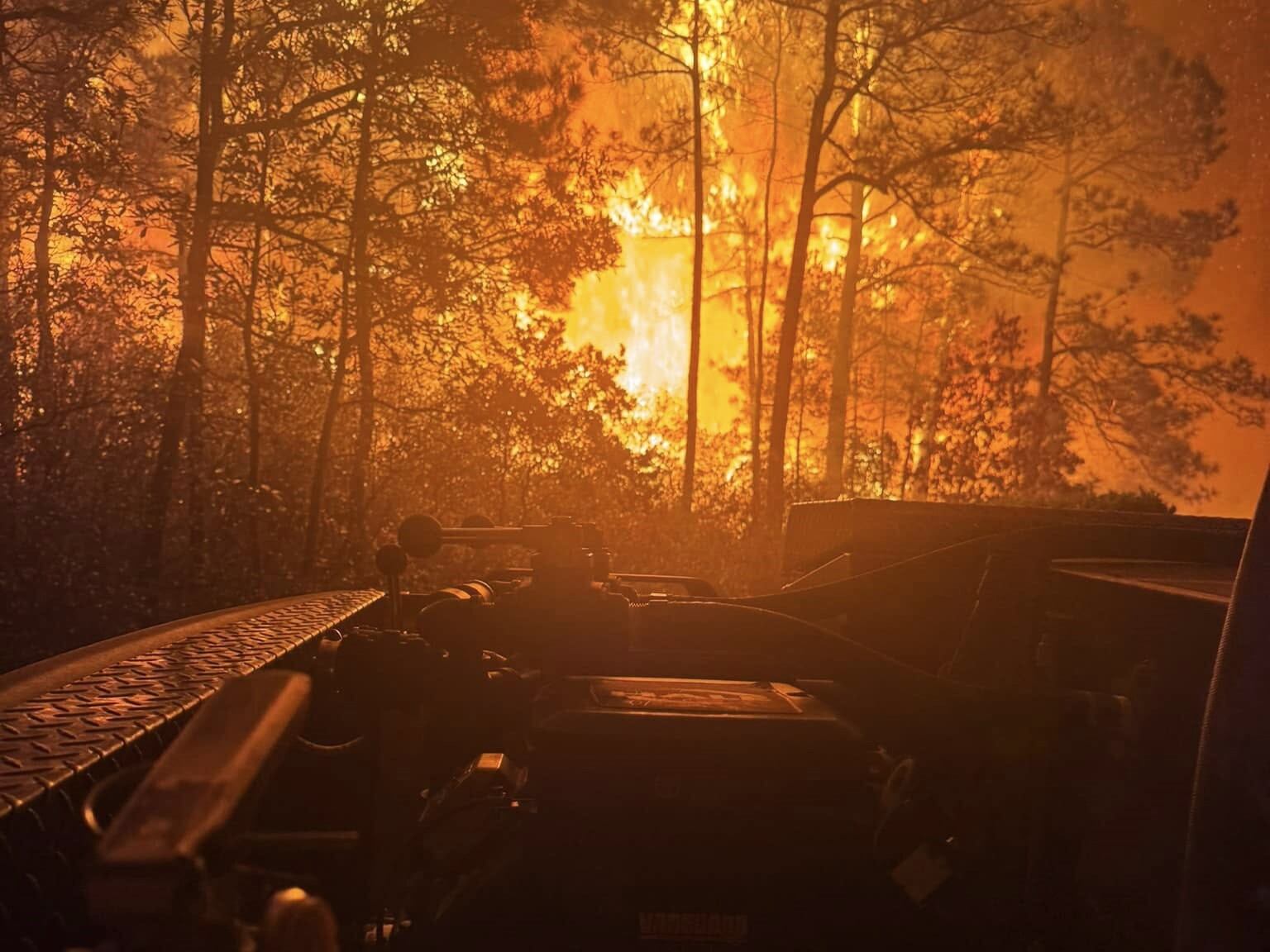 Crews from CSRA help battle massive South Carolina wildfire
