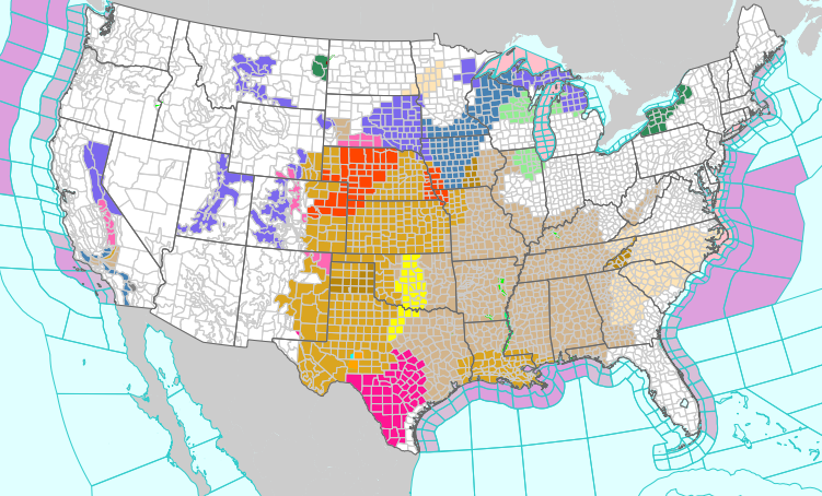 Map Shows Where Tornado Could Hit Texas and Oklahoma
