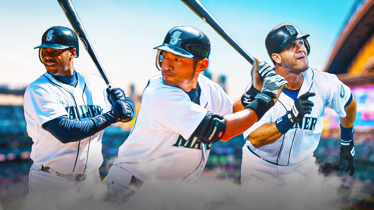 Mariners’ Ken Griffey Jr. Ichiro Suzuki, Edgar Martinez’s photo ...