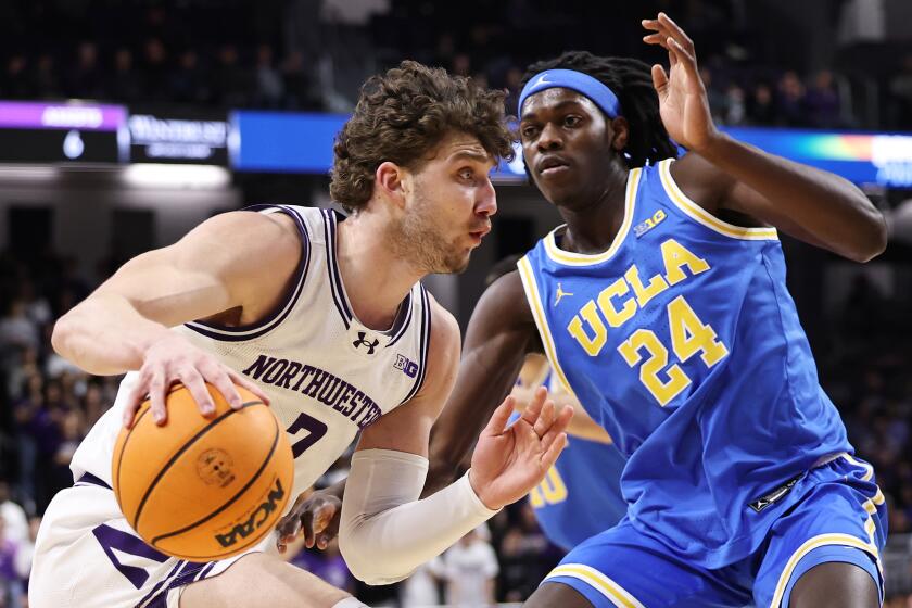 UCLA survives collapse in final minutes to eke out win over Northwestern