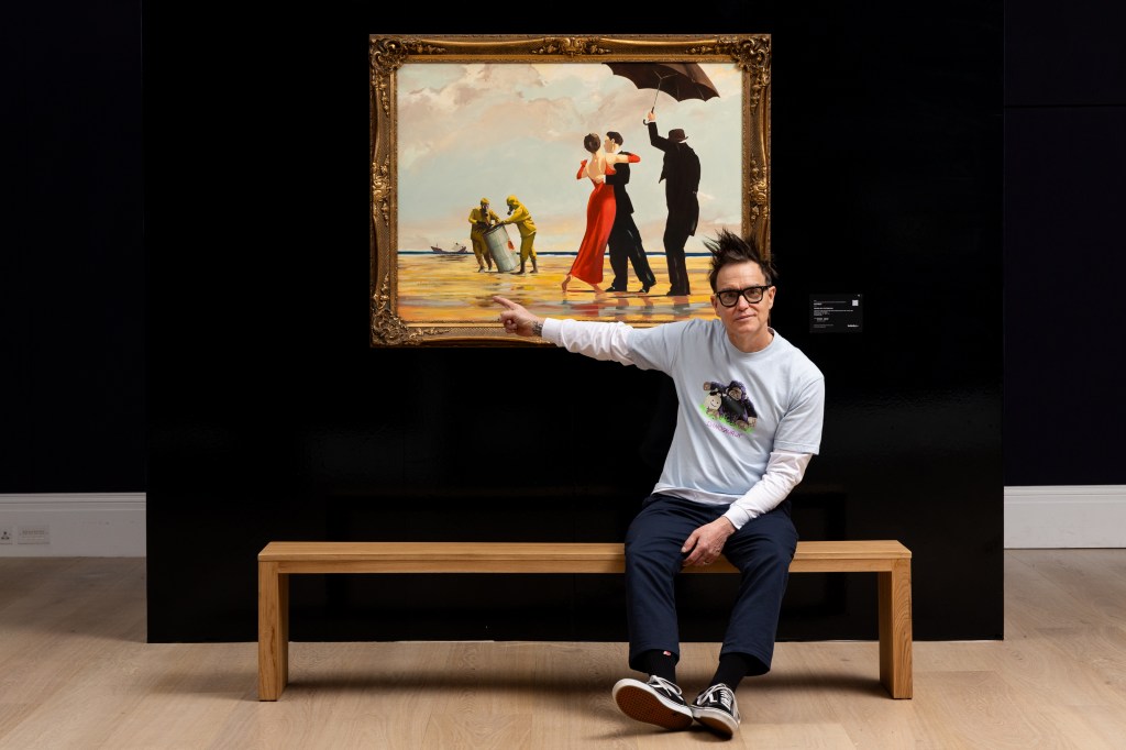 Rare Banksy, owned by blink-182’s Mark Hoppus, heads to auction
