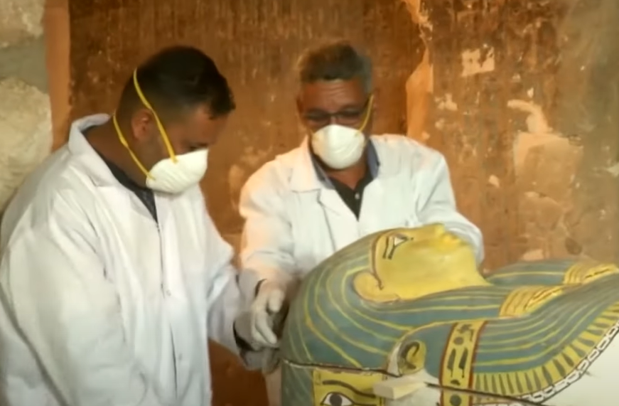 A British archaeologist has made a double discovery that could change ...