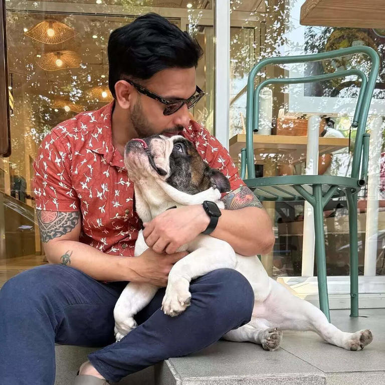 Anindya Chatterjee adopts a bulldog, introduces ‘Goda’ to fans