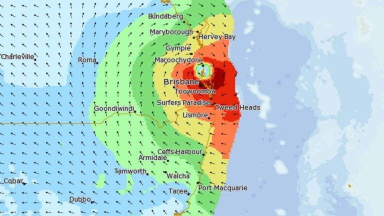 Category 2 Cyclone Alfred Barrels Toward Queensland: Landfall Timing ...
