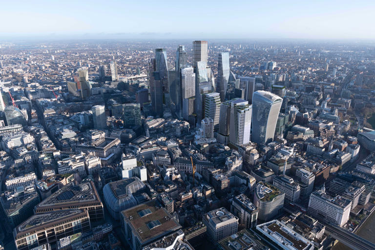 How City of London's skyline will look in the future when latest ...