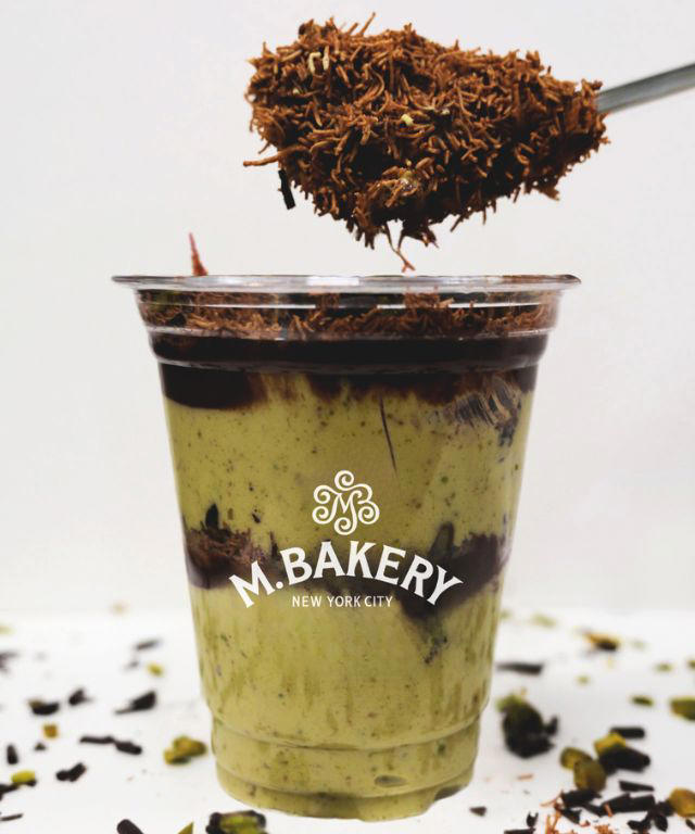 M Bakery Joins the Pistachio-Kataifi Trend With This New Parfait