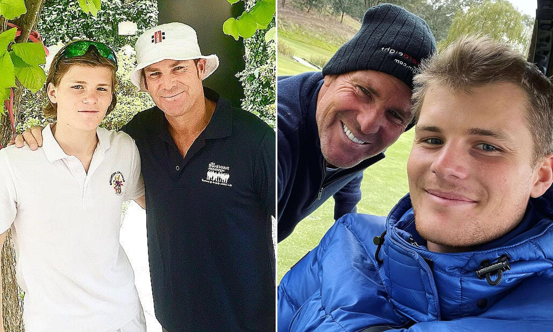 Shane Warne's son Jackson chooses a VERY different way of marking his ...
