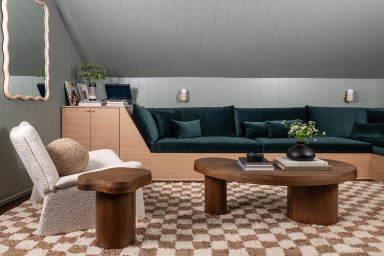 A Built-In Sofa Is the Ultimate Fix for an Awkward Layout