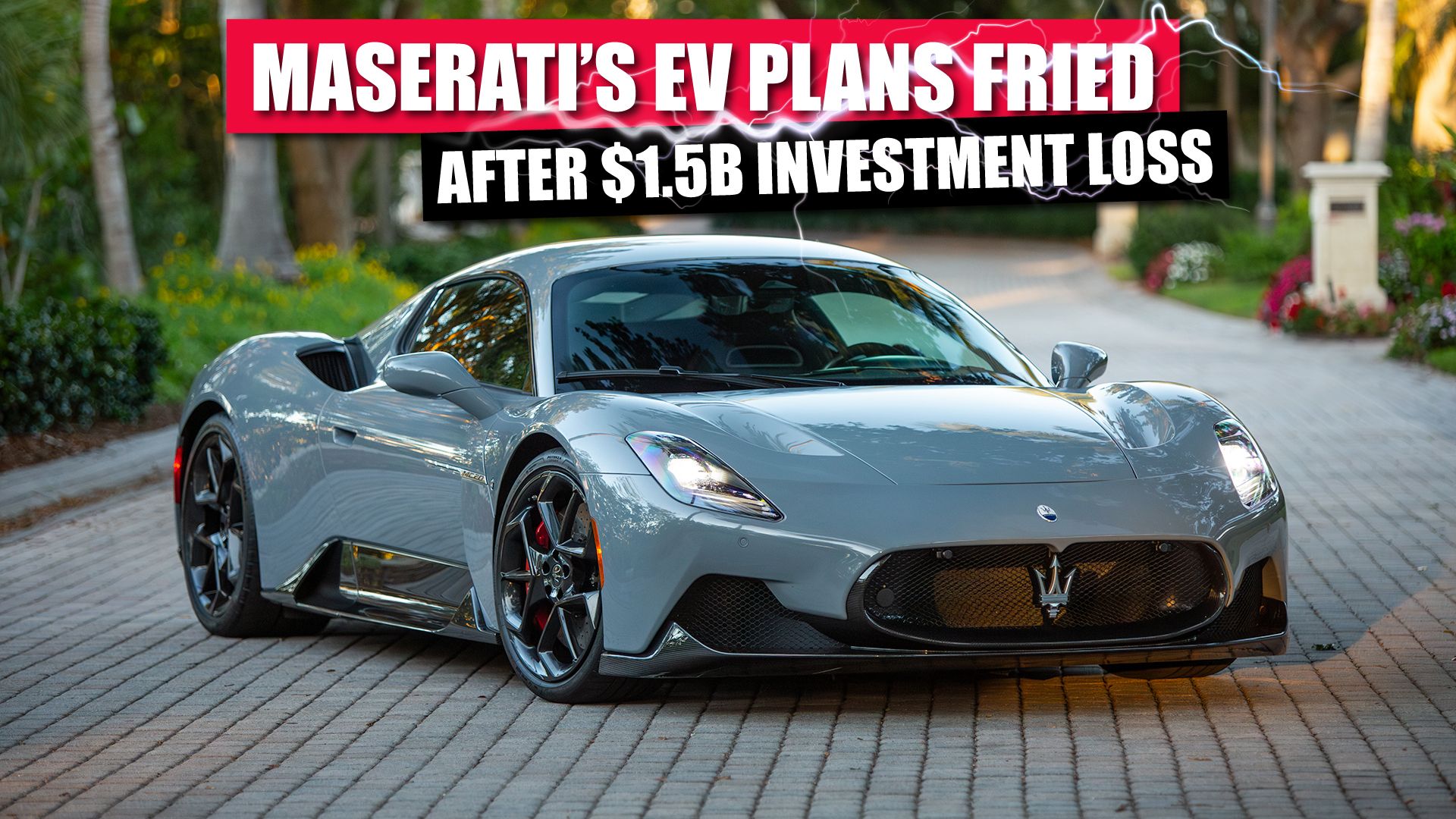 Maserati’s EV Plans On Pause After $1.5B Investment Loss