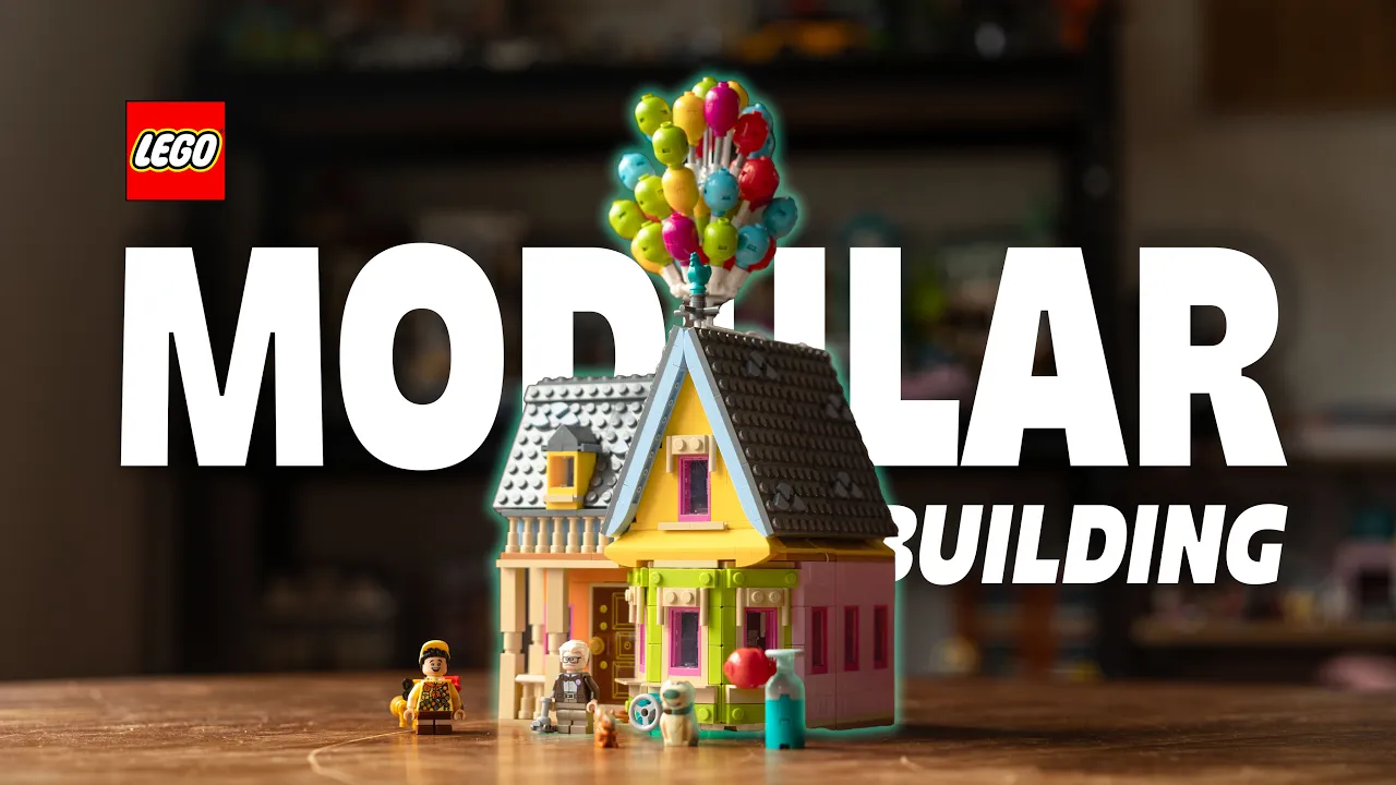 I Transformed the LEGO Up House into a Modular Build!