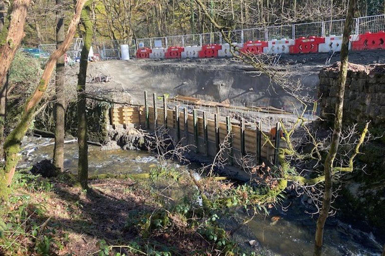 Welsh Government update on A470 works that have closed road for months