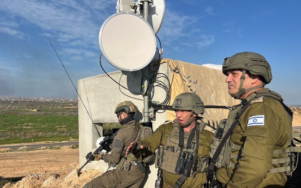 Incoming IDF chief tours major combat zones before taking reins tomorrow