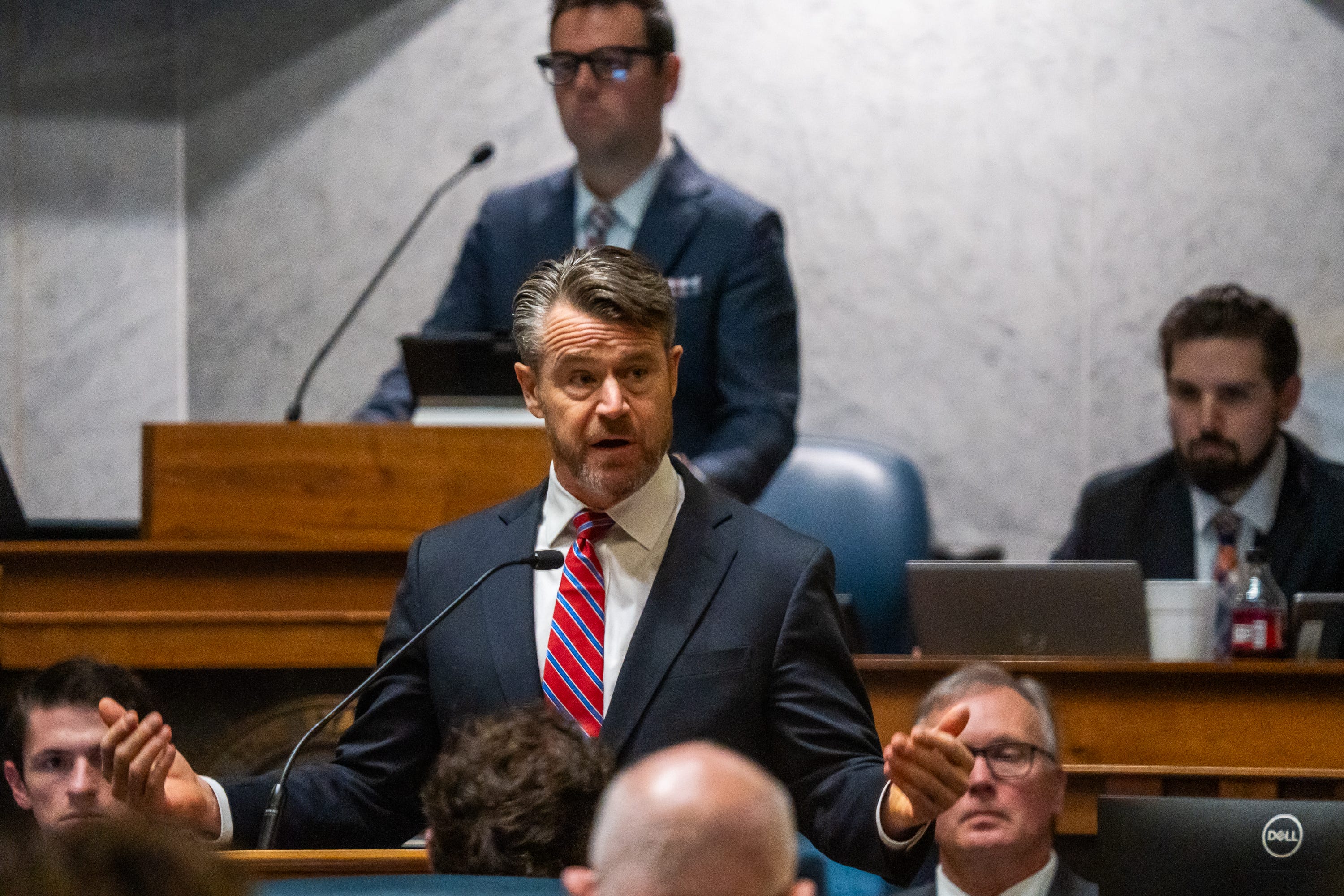 Trump tells Congress to undo Sen. Todd Young's CHIPS Act during State ...