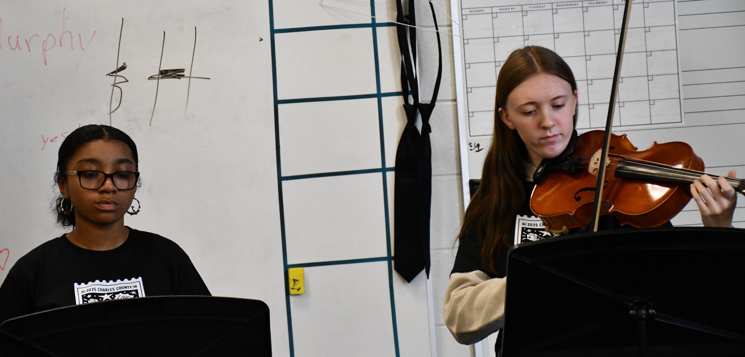 CCPS Students Share Their Musical Talents in Instant Concert Events