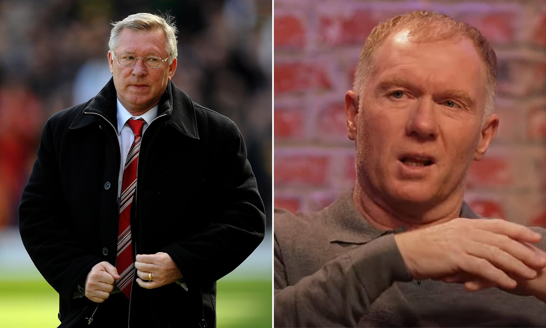 Paul Scholes claims Sir Alex Ferguson once told injured Man United star ...