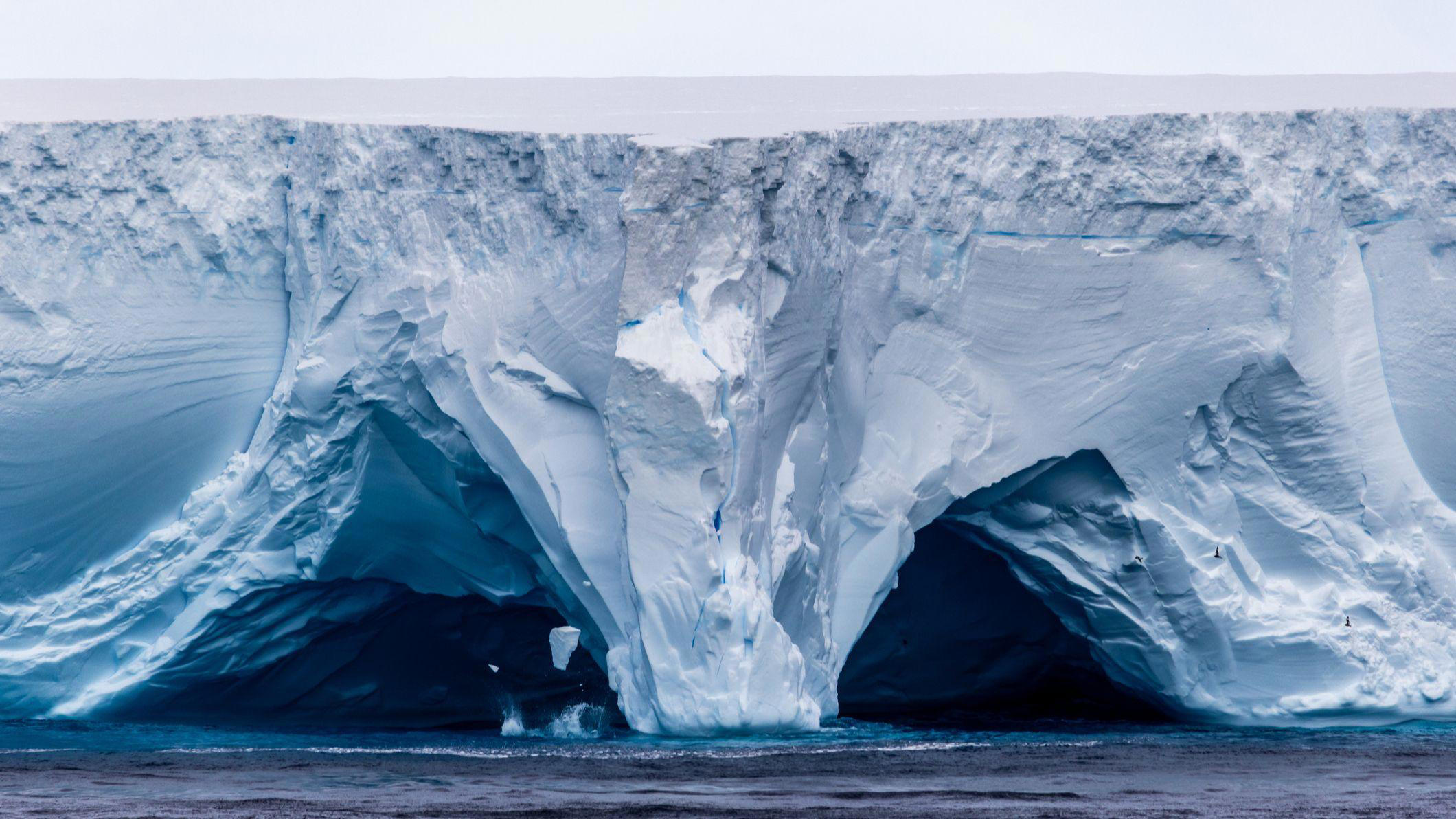 World's largest iceberg runs aground off remote island World's largest iceberg runs aground off remote island