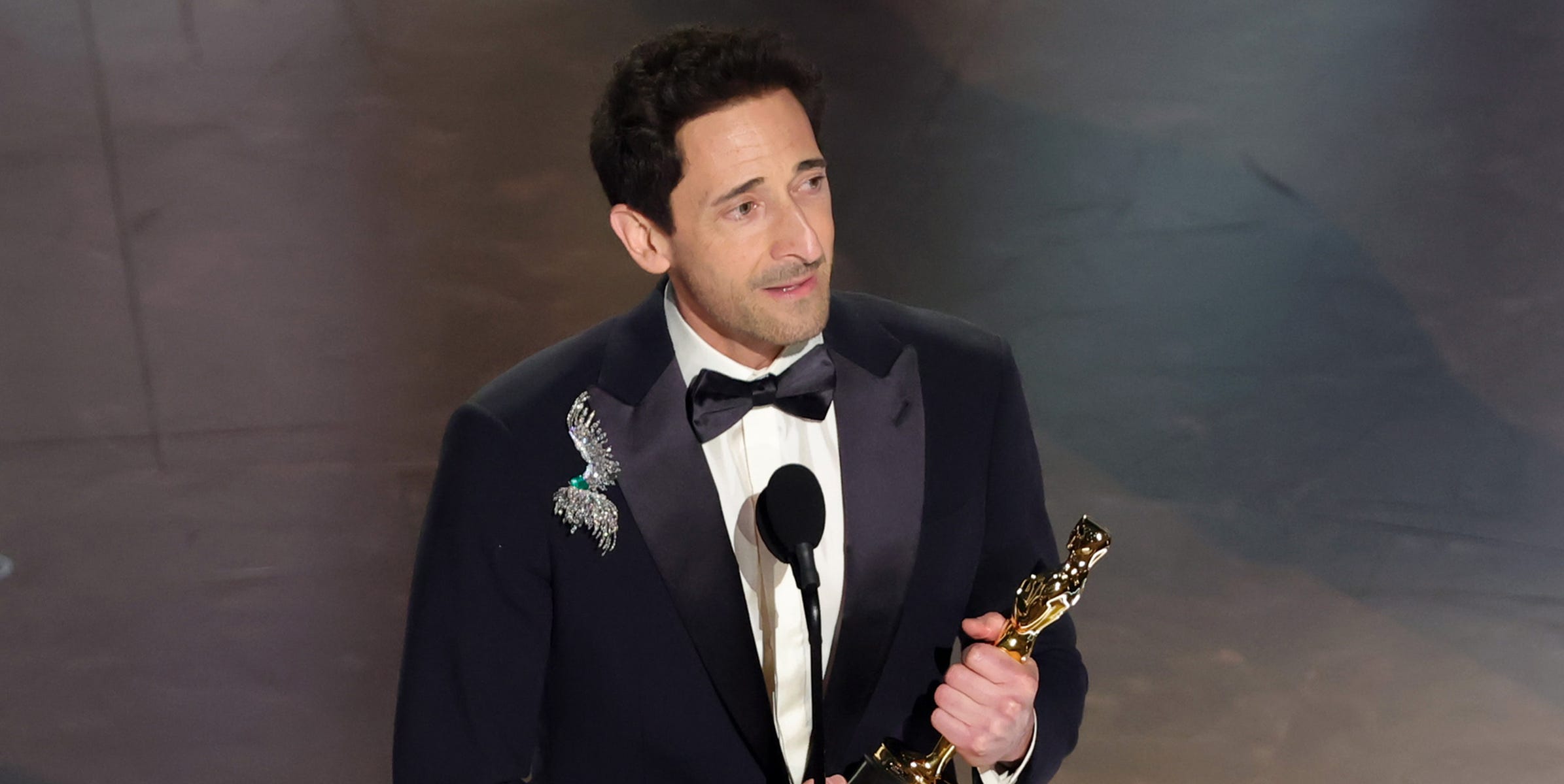 Adrien Brody's "self-indulgent" Oscars speech officially sets new ...