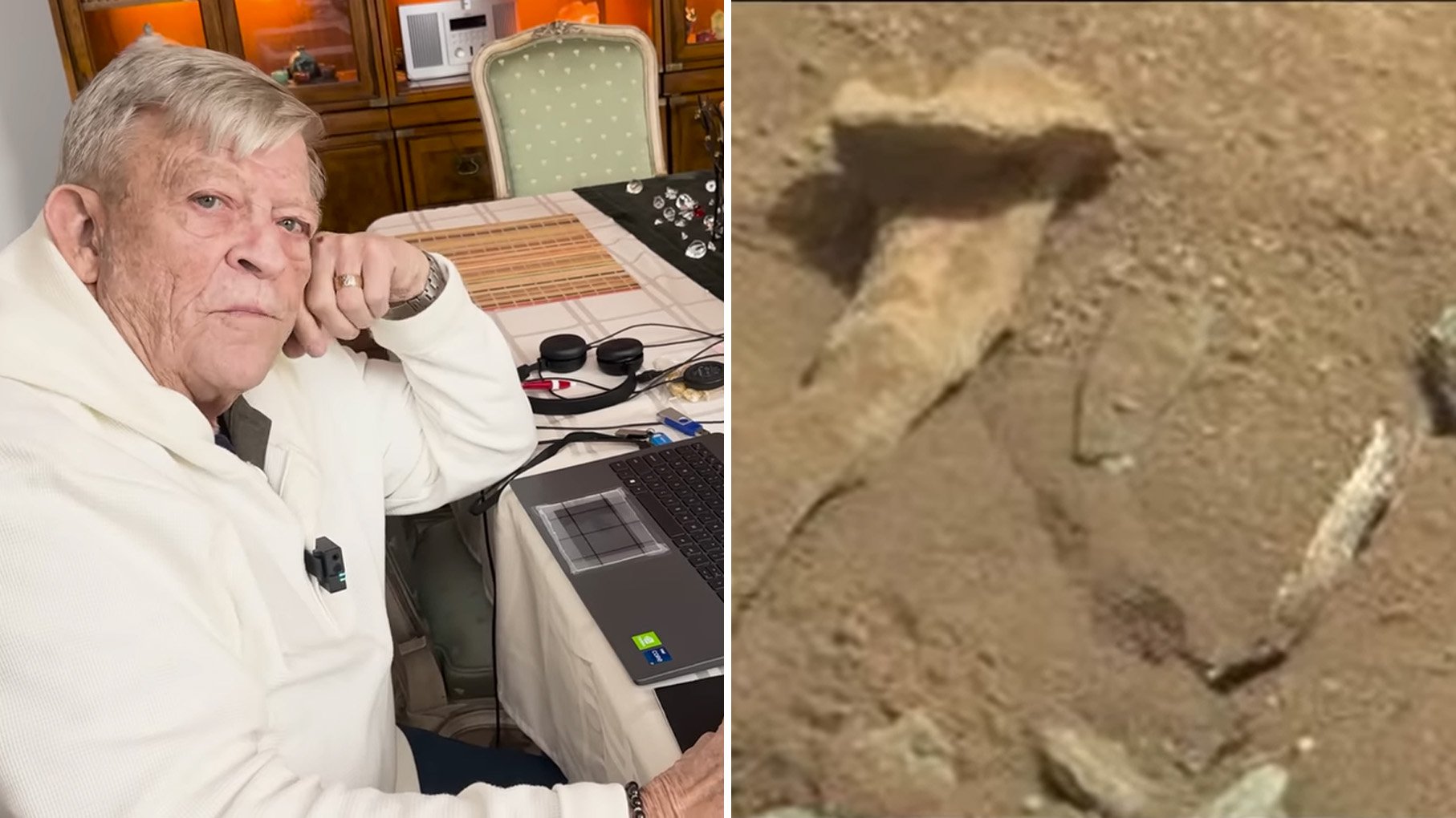 Former CIA agent claims there was life on Mars and he saw 'bones' on ...