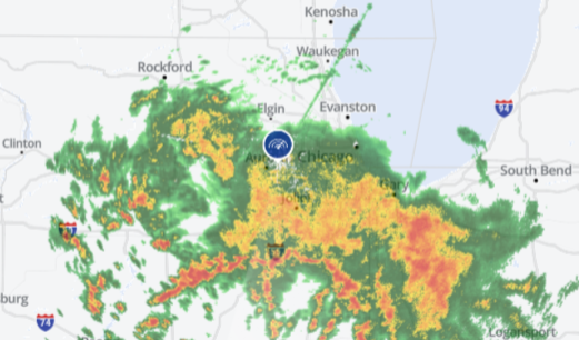 Live Chicago weather radar: Track heavy rain as part of spring storm