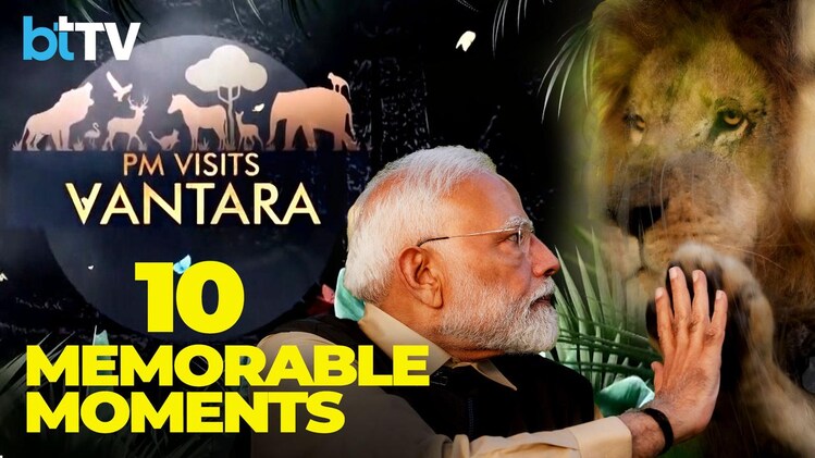 10 Adorable Moments | PM Modi Feeds Lion Cub, Handles Snake At Anant ...