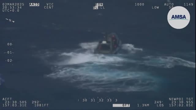 Pacific Ocean solo rower rescued from 100kmph Cyclone Alfred days ...