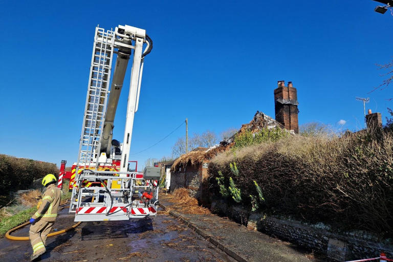 West Sussex village pub blaze: Suspected cause of fire is revealed