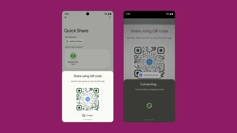 How to share files like a pro with Android's Quick Share QR code feature