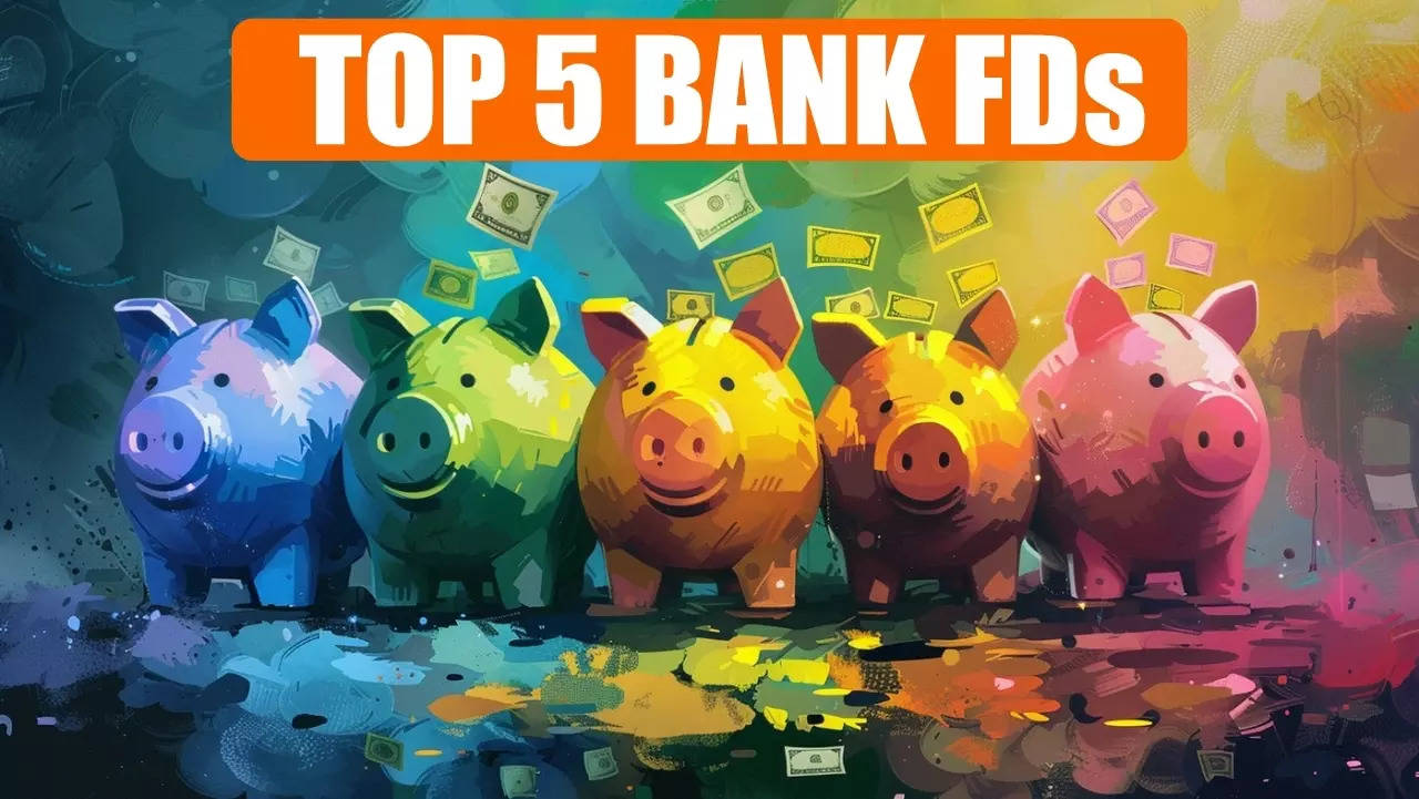 Top 5 Bank Fixed Deposits: Check best FDs for 1, 2, 3 and 5-year time ...
