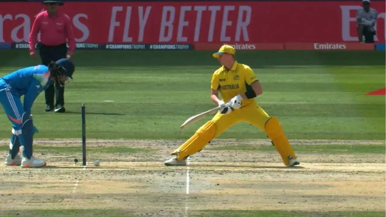 IND vs AUS: The ball hit the stumps, yet Steve Smith was not out, this ...