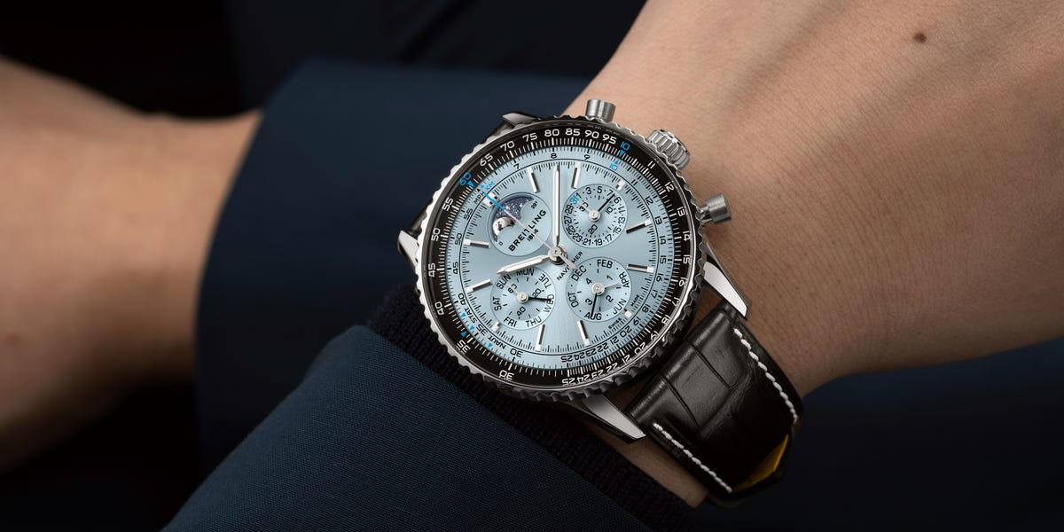 Breitling incorpora el calendario perpetuo al nuevo reloj Navitimer B19 Cronógrafo