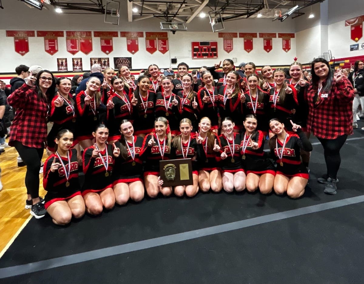 Sachem HS East Cheer Team Claims 2nd Class A Section XI Title
