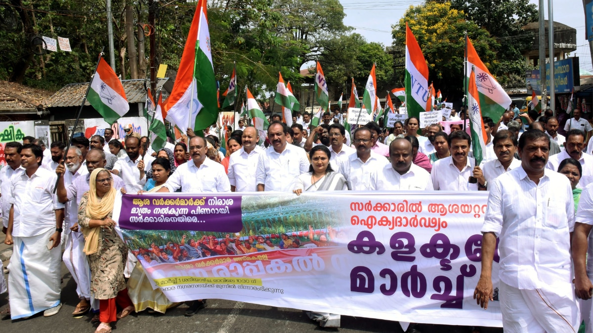 Kerala Assembly Uproar: UDF Protests Over ASHA Workers' Issue, Speaker ...