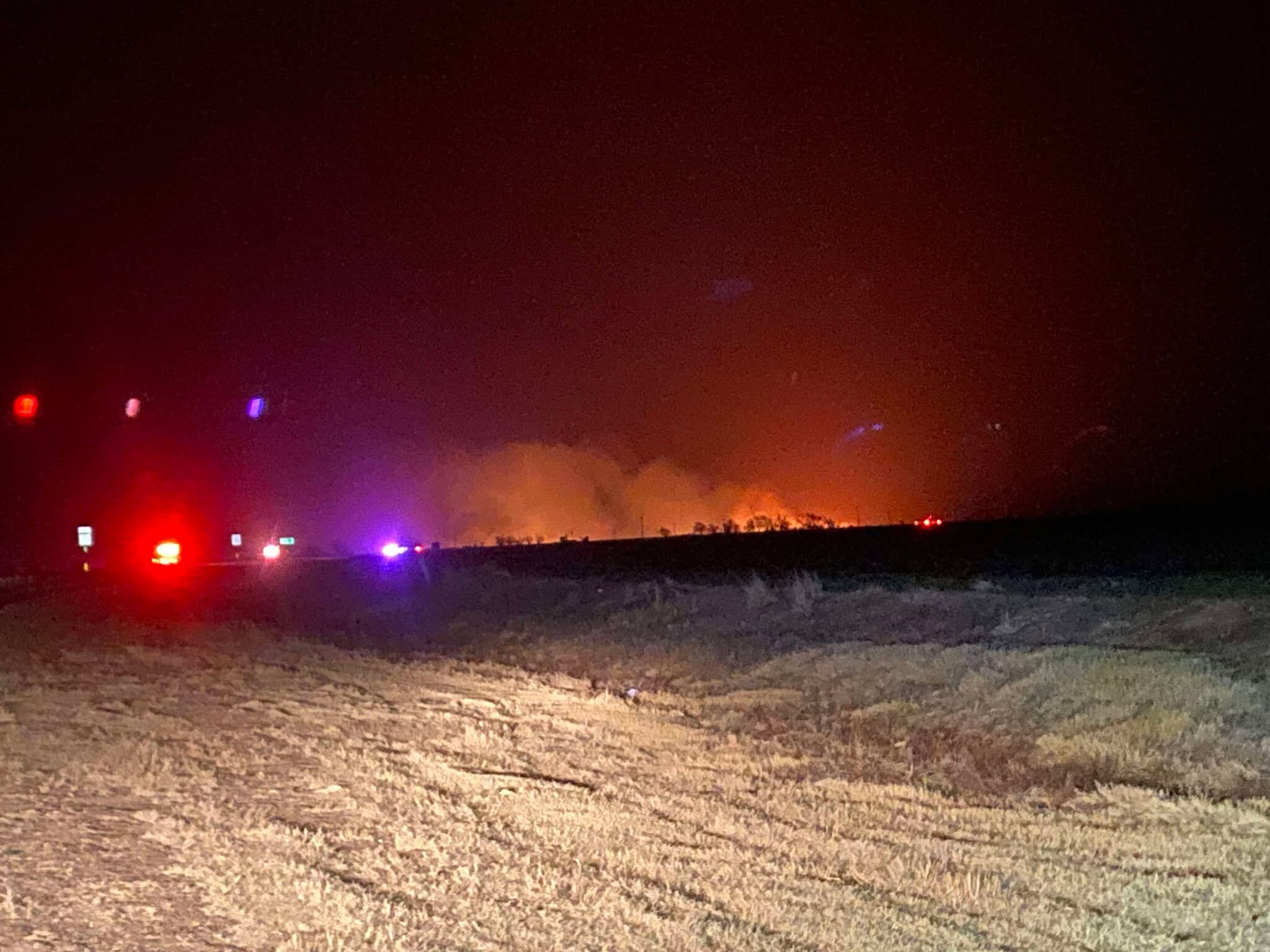 Combs Fire near Pampa now 100% contained