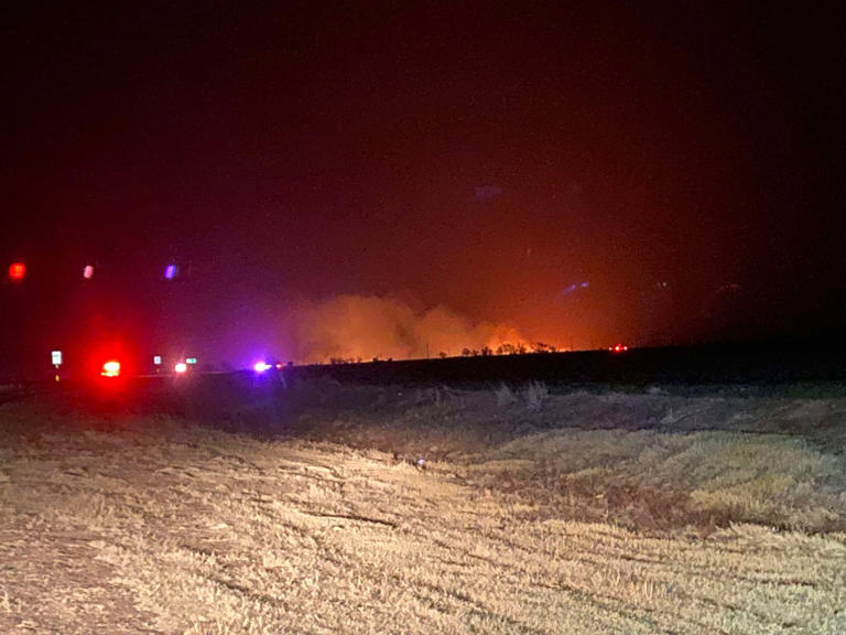 Combs Fire near Pampa now 100% contained