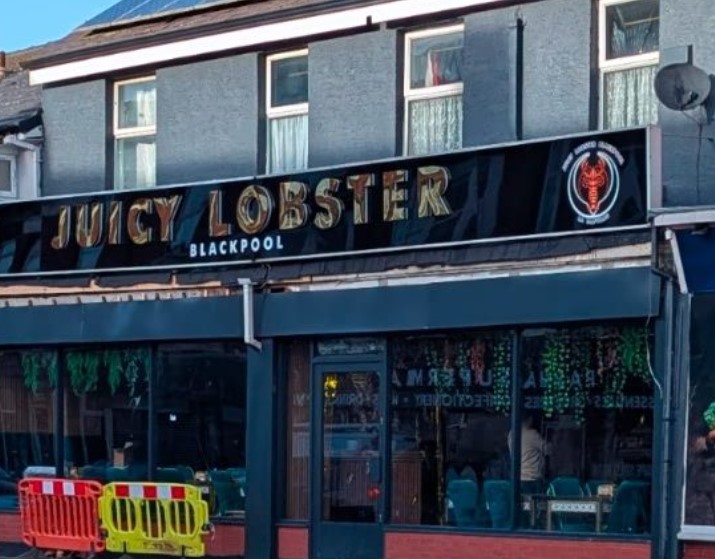 New restaurant - the Juicy Lobster - to open on Blackpool's Central Drive