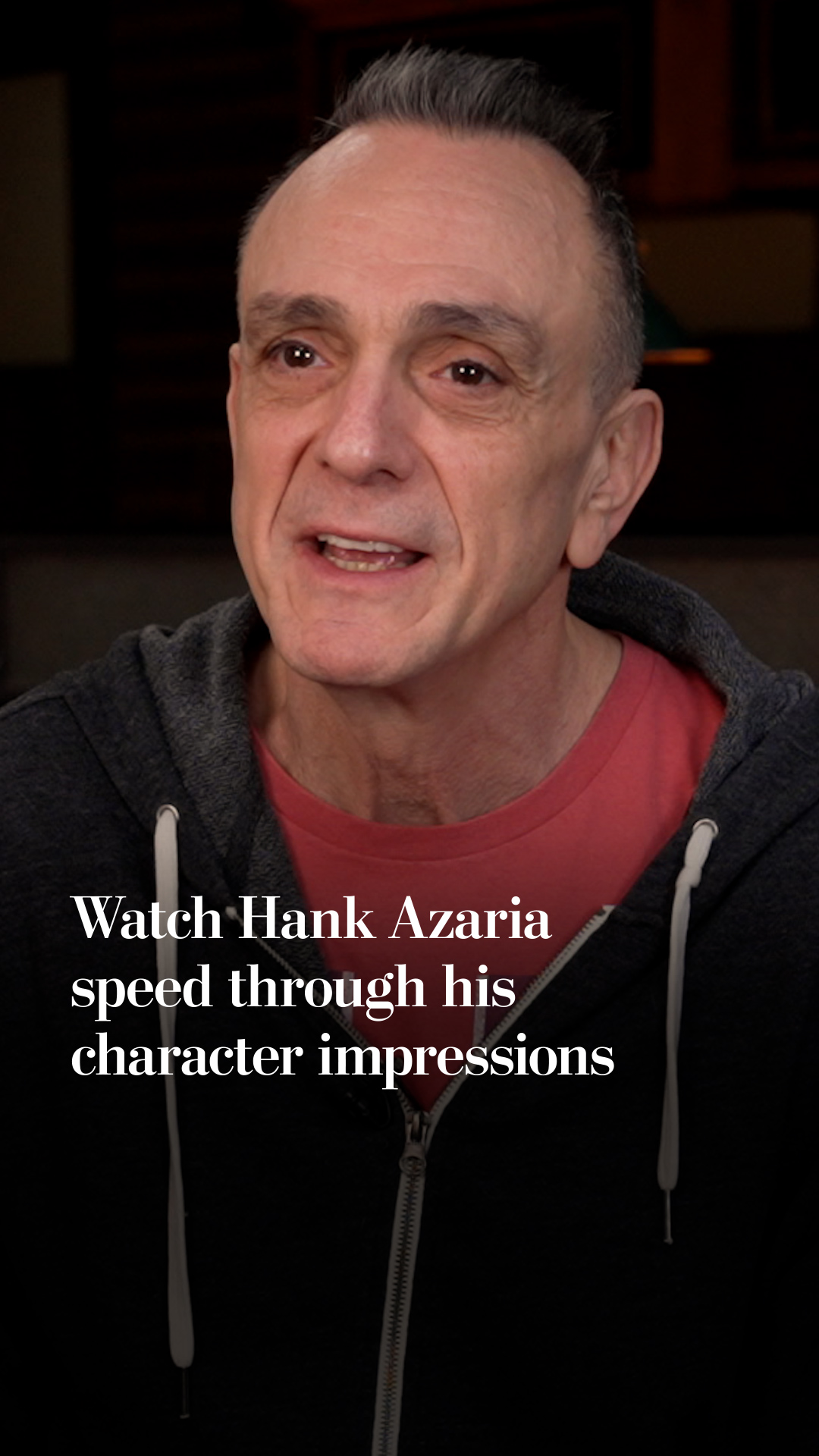 Watch Hank Azaria speed through his character impressions