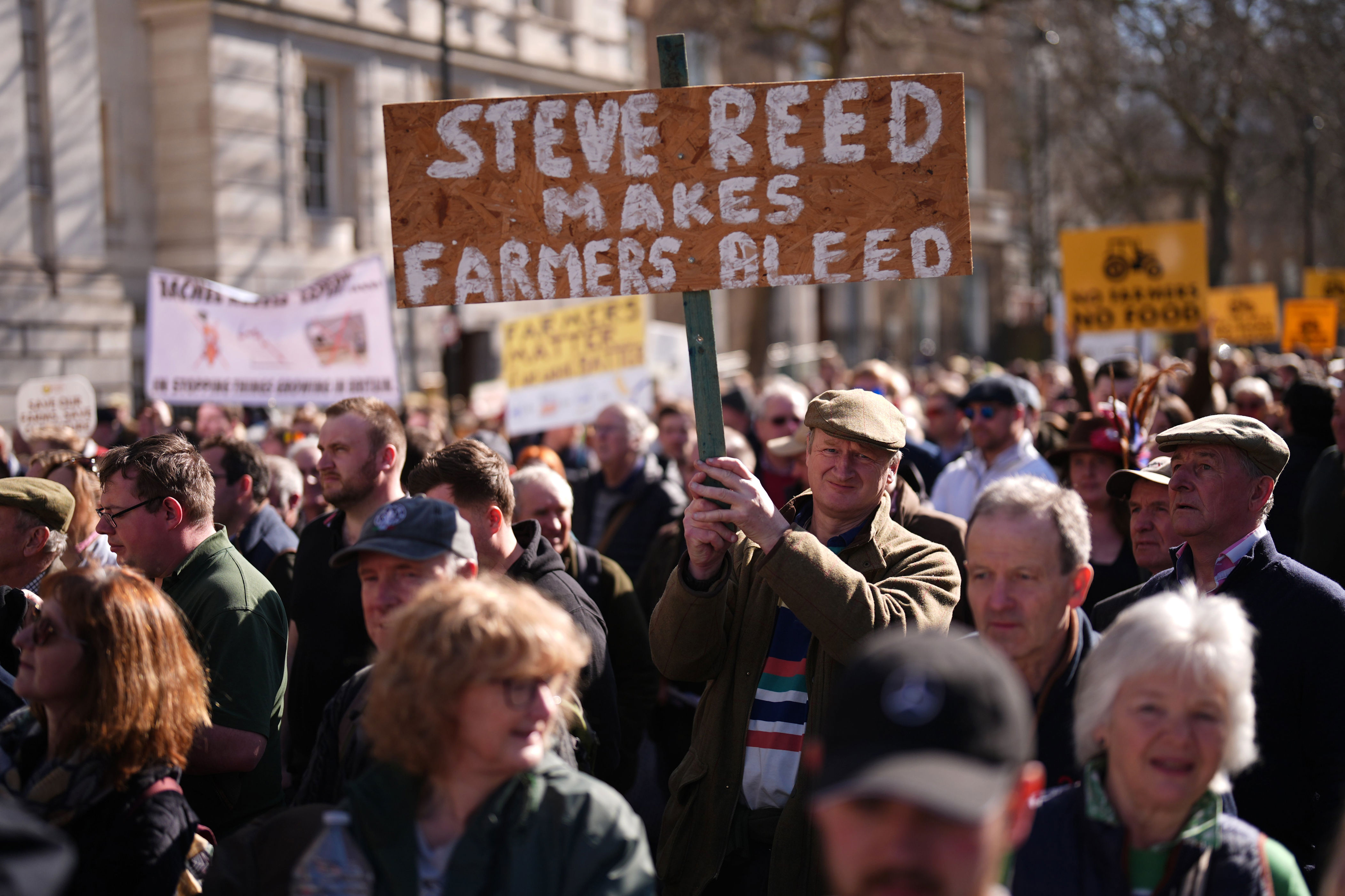 Farmers’ protest live: Protesters say ‘no pancakes without us’ on ...