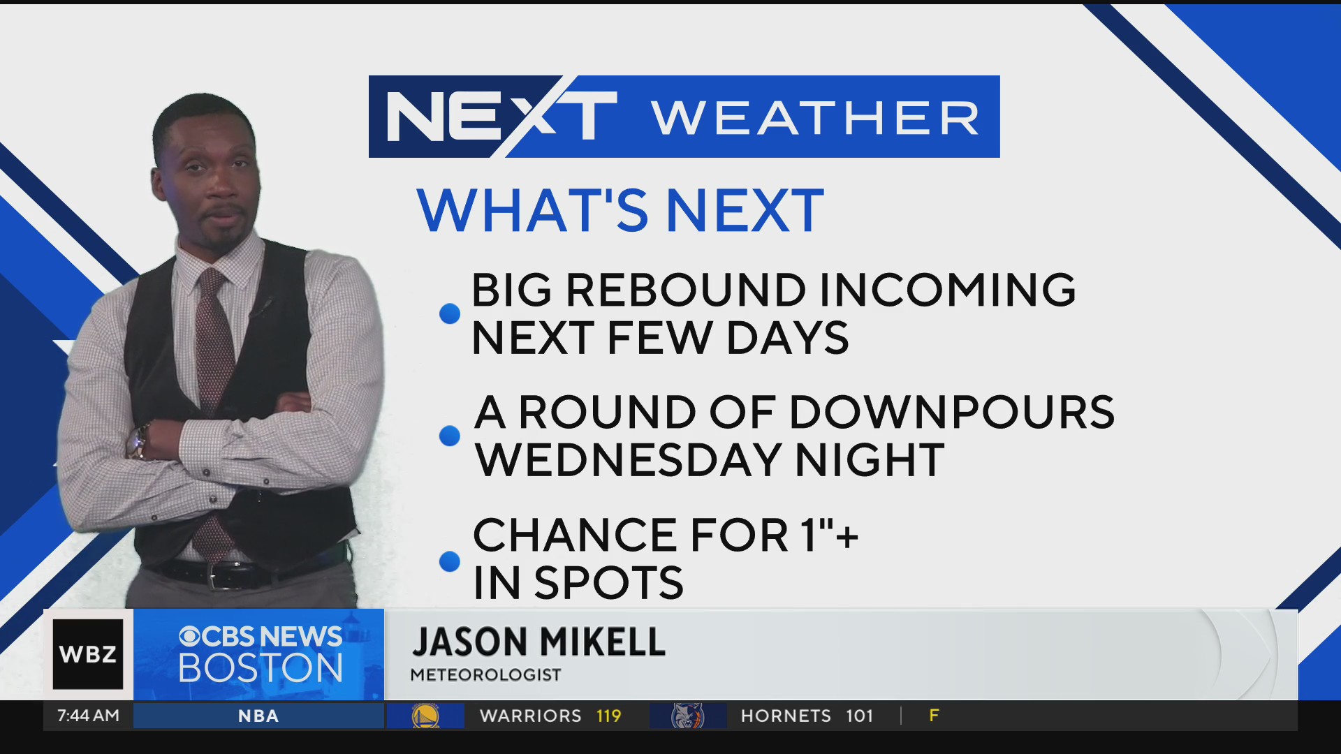 Next Weather: WBZ mid-morning forecast for March 4, 2025