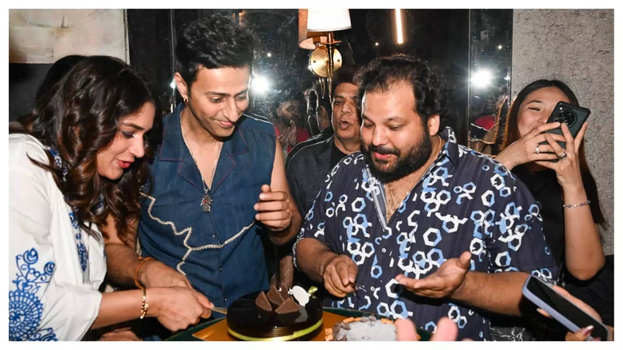 Salim Merchant’s birthday bash hit all the right notes!