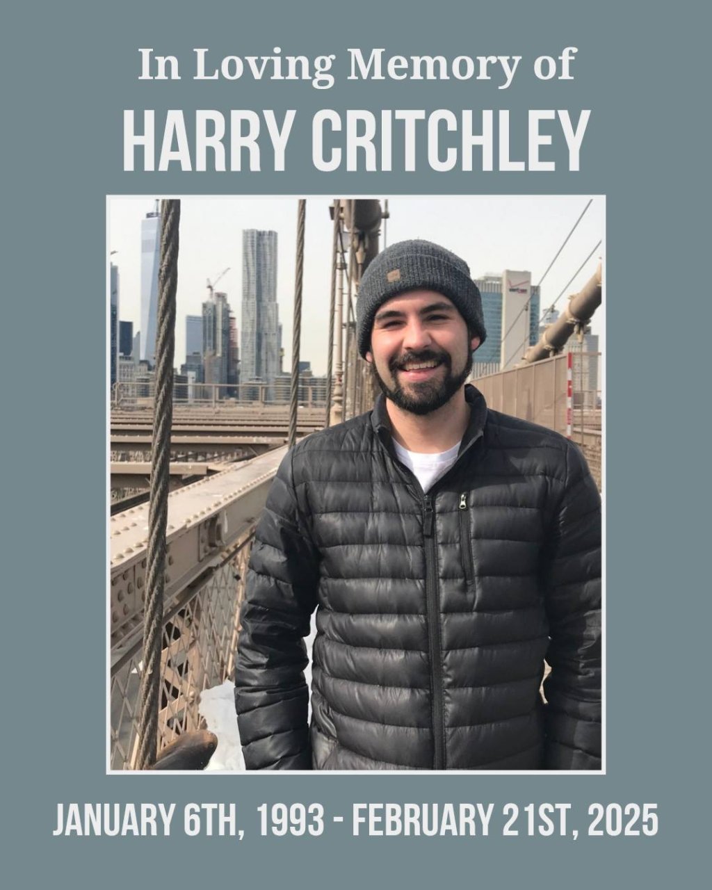 Harry Critchley remembered for ‘dedicating his life’ to helping the ...