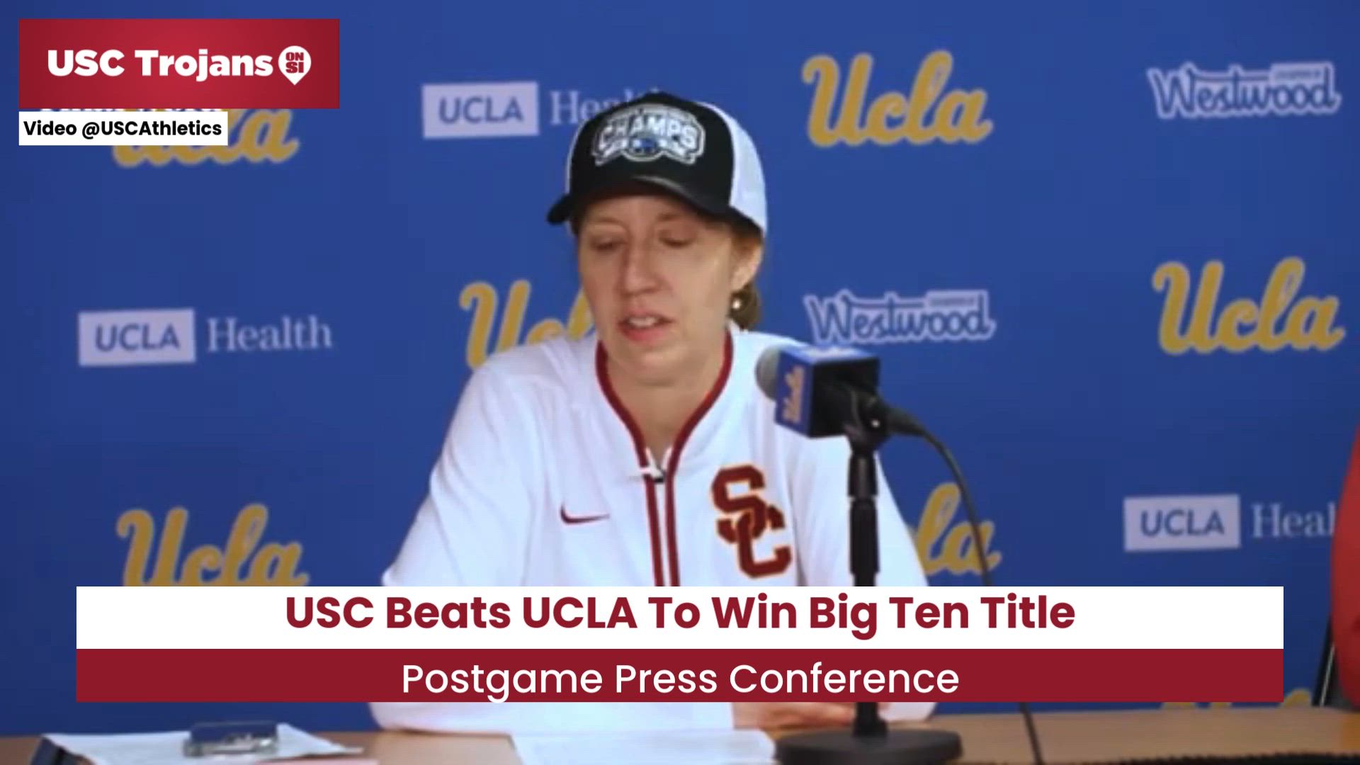 USC Trojans Beat UCLA To Win Big Ten Regular Season Title