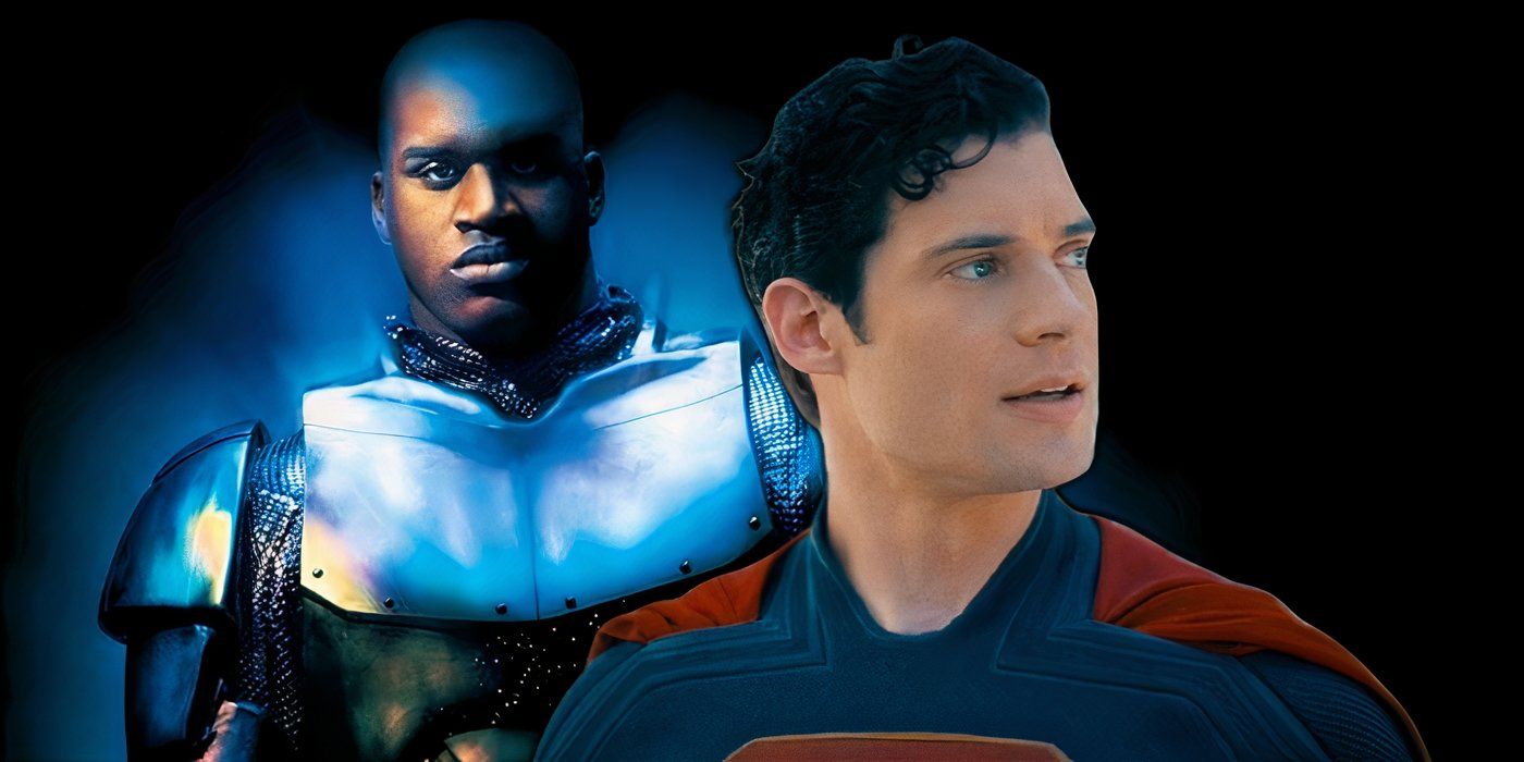 DCU Artwork Unites Shaq's Steel and David Corenswet's Superman