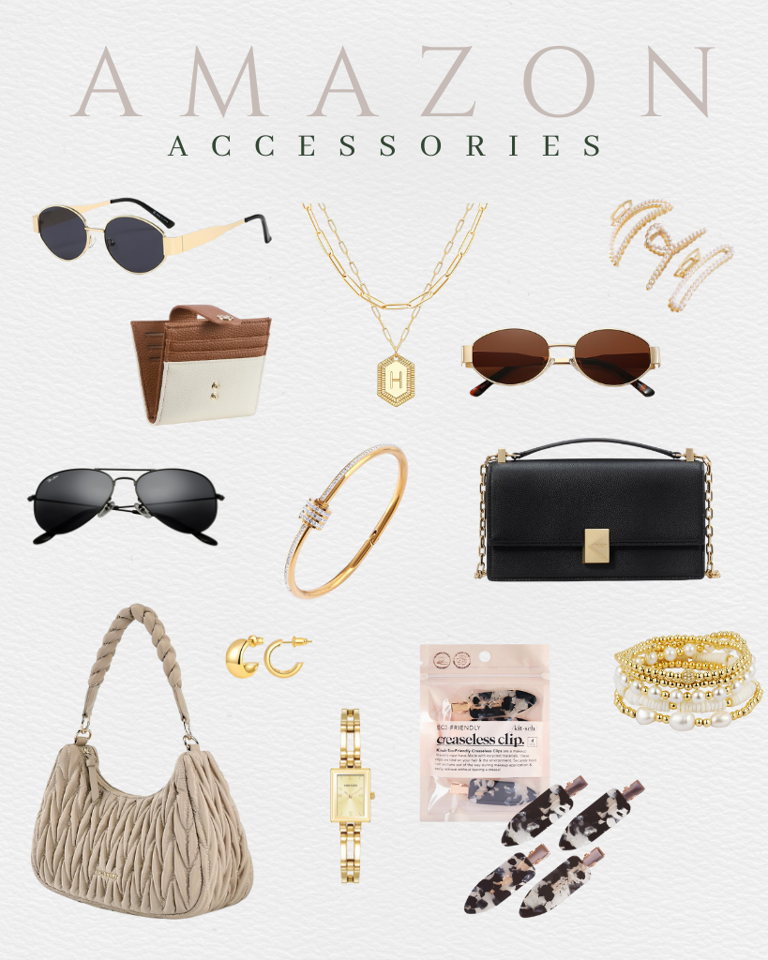 Some Affordable Amazon Accessories to Style With Your Looks