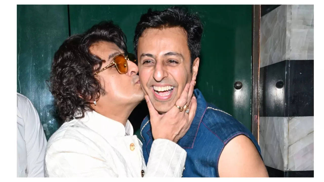 Salim Merchant’s birthday bash hit all the right notes!