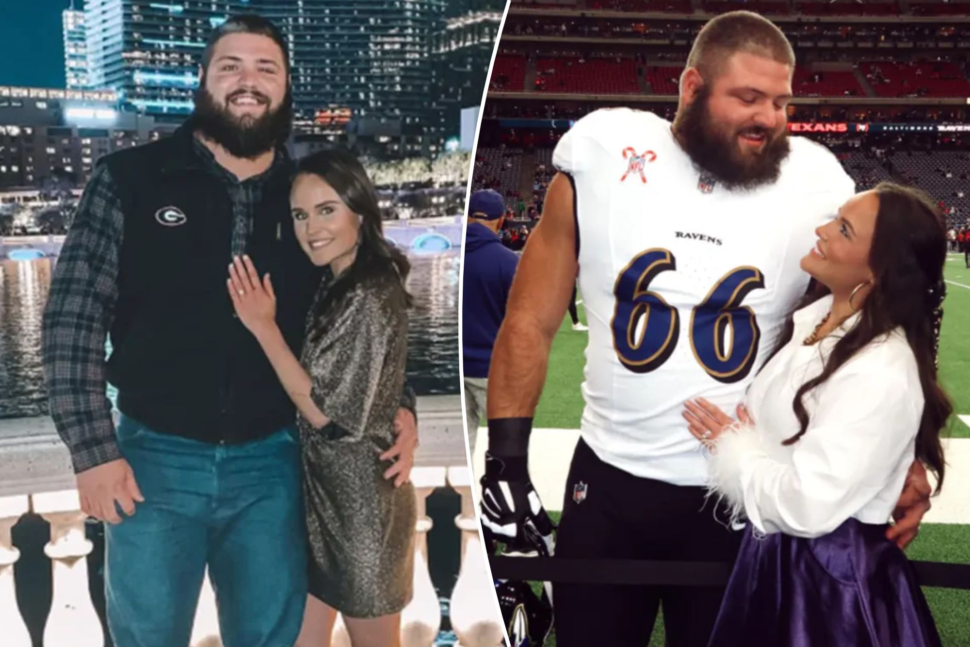 NFL lineman Ben Cleveland files for divorce over ‘adultery’ claims ...
