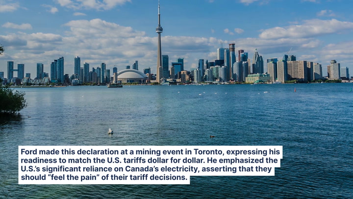 Trump Tariff Fallout: Ontario Premier Threatens To Cut Off US ...