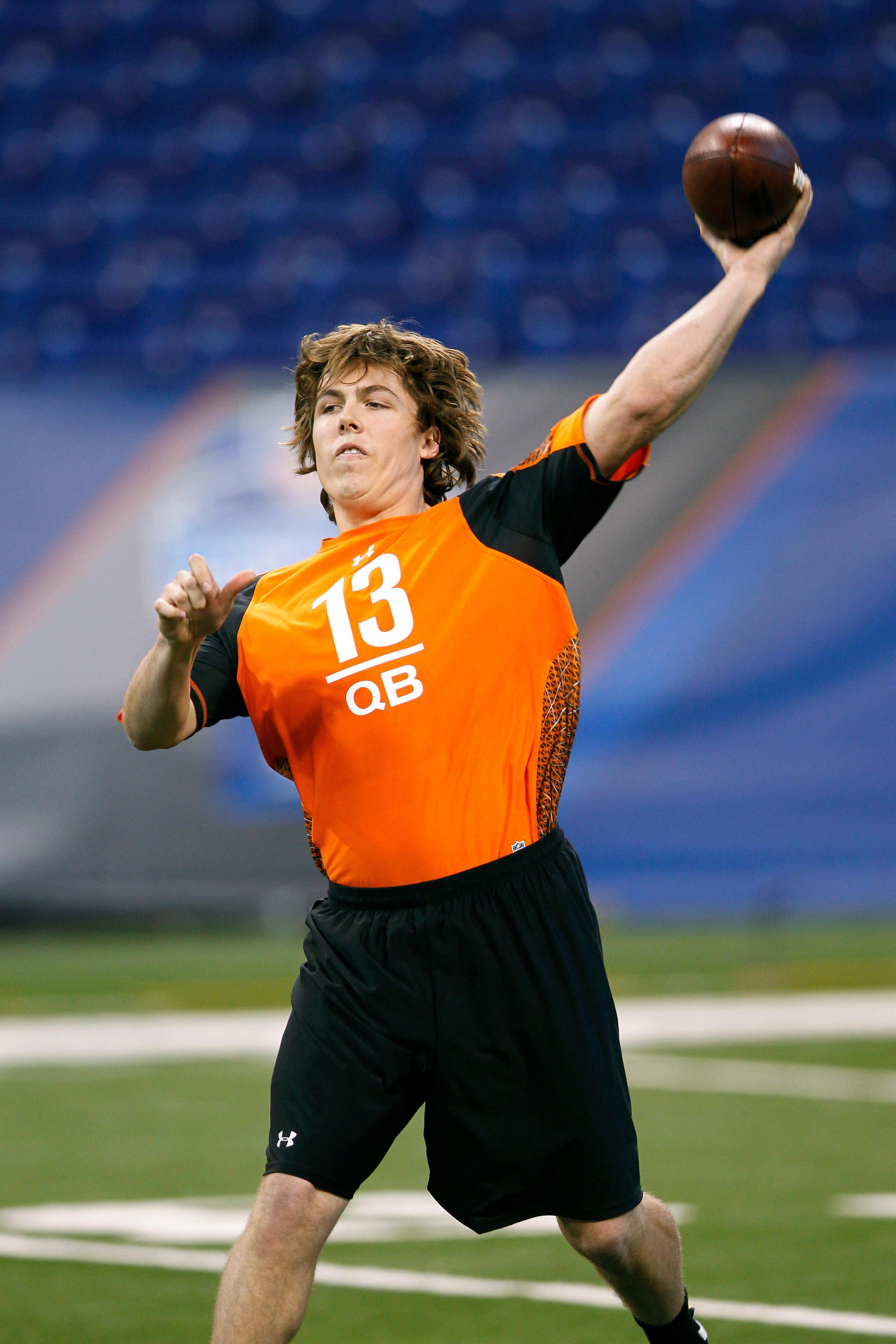 Saints HC Kellen Moore guesses his NFL Scouting Combine testing numbers ...