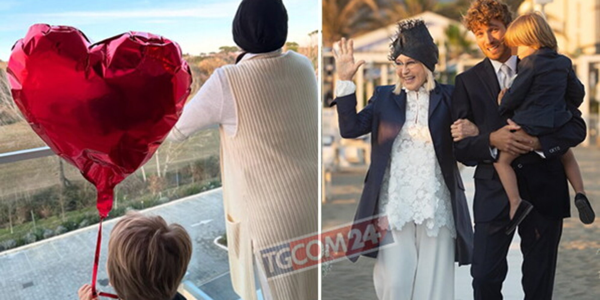 L'ultima foto di Eleonora Giorgi con il nipotino Gabriele